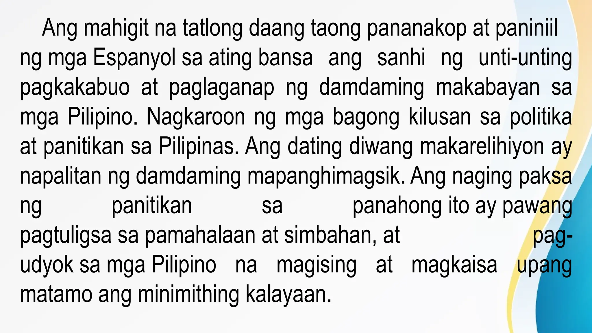 panitikan sa bansang pilipinas sa panahon ng pananakop ng mga espanyol | PPT