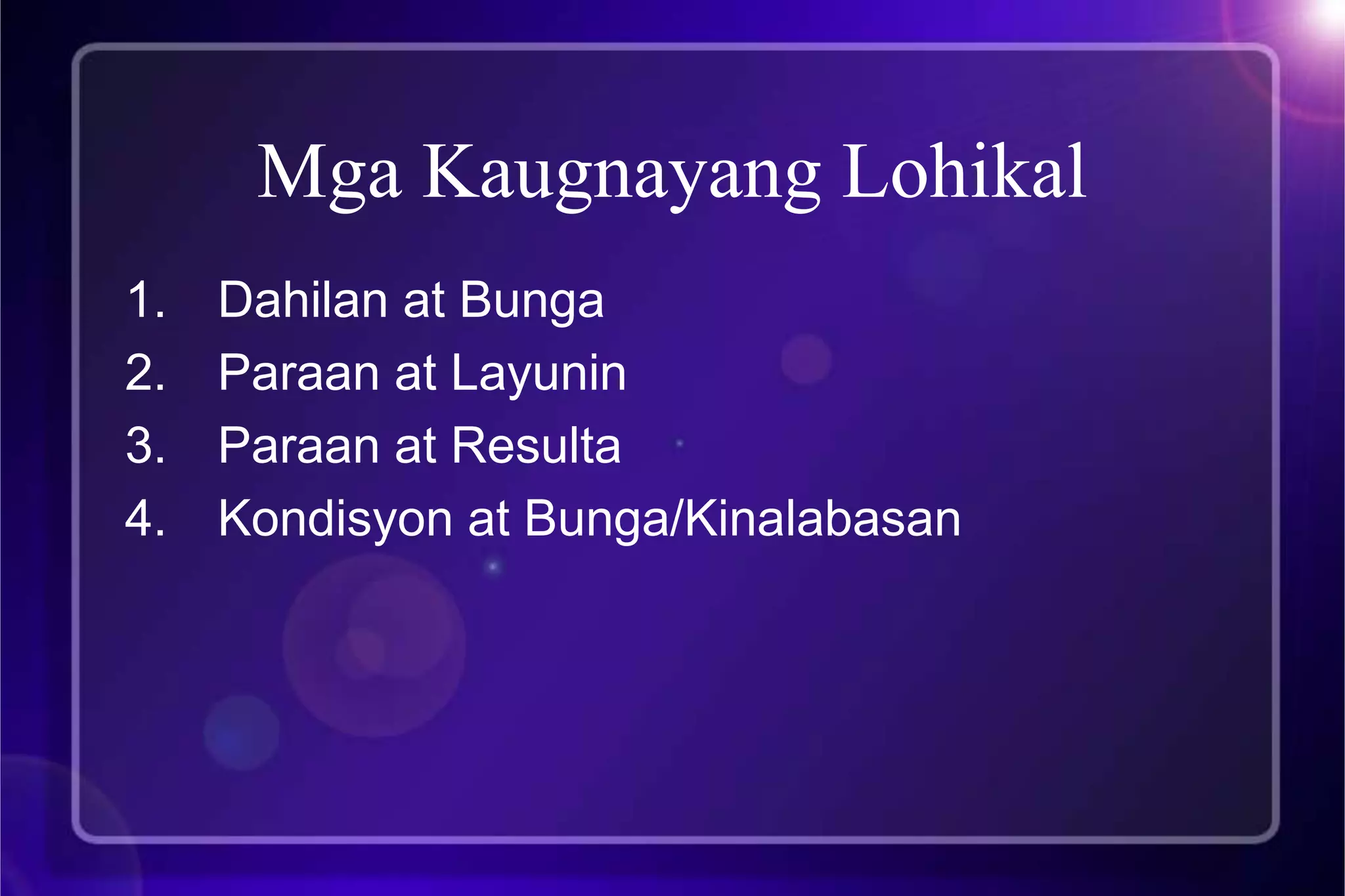 [FILIPINO 8] - Kaugnayang Lohikal | PPTX