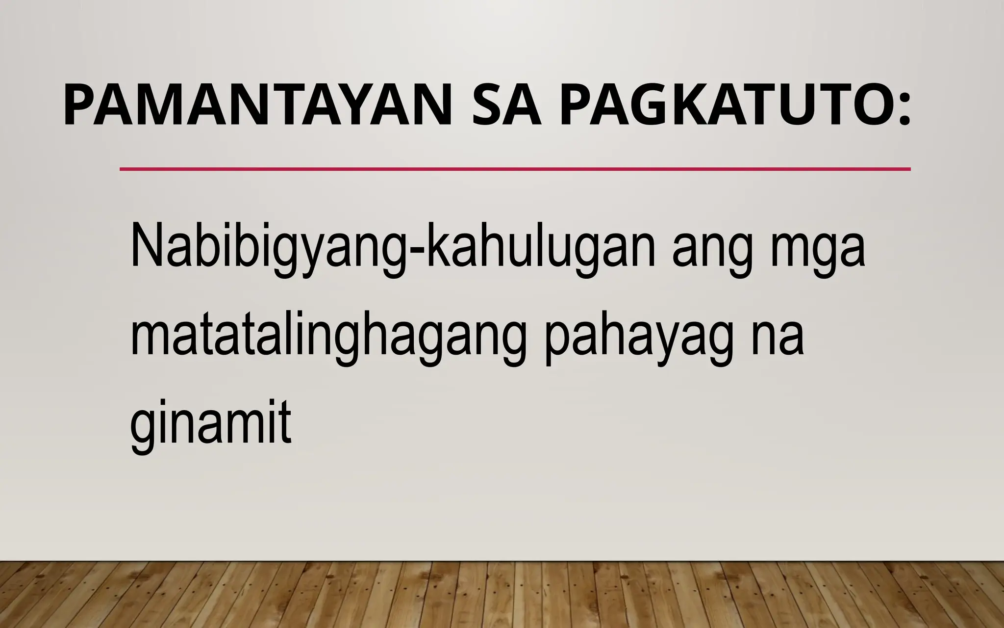 Filipino 8 - Matalinghagang Pahayag.pptx