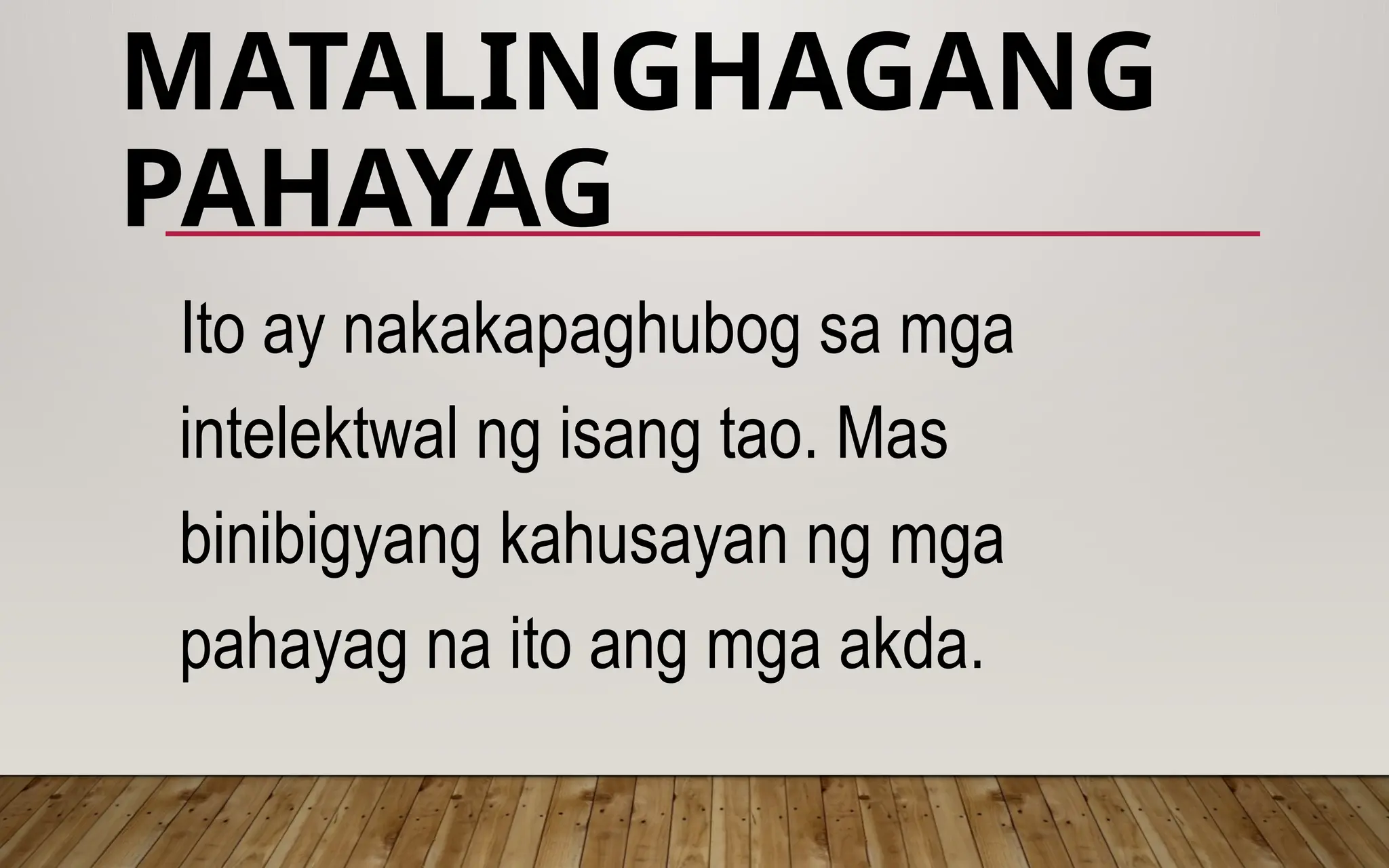 Filipino 8 - Matalinghagang Pahayag.pptx