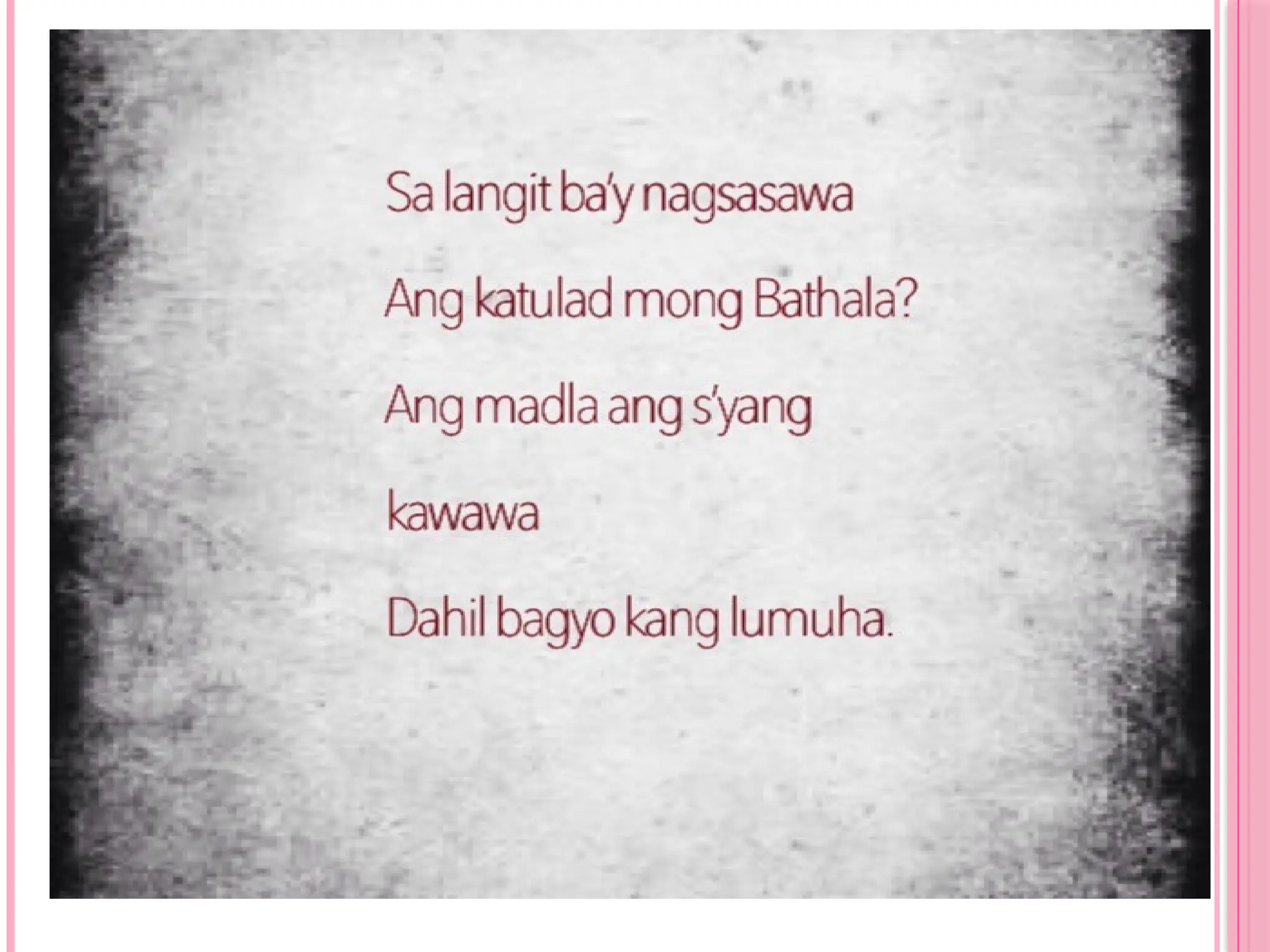 Tanaga at Haiku Filipino 8 MELC based lesson | PPTX