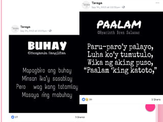 Tanaga at Haiku Filipino 8 MELC based lesson | PPTX