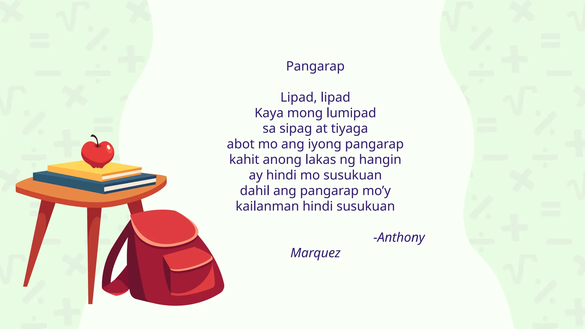 FILIPINO 8 - Depinisyon at Mga Elemnto ng Tula | PPTX