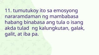 FILIPINO 8 -Tula-Quarter 2 Quiz No.1.pptx