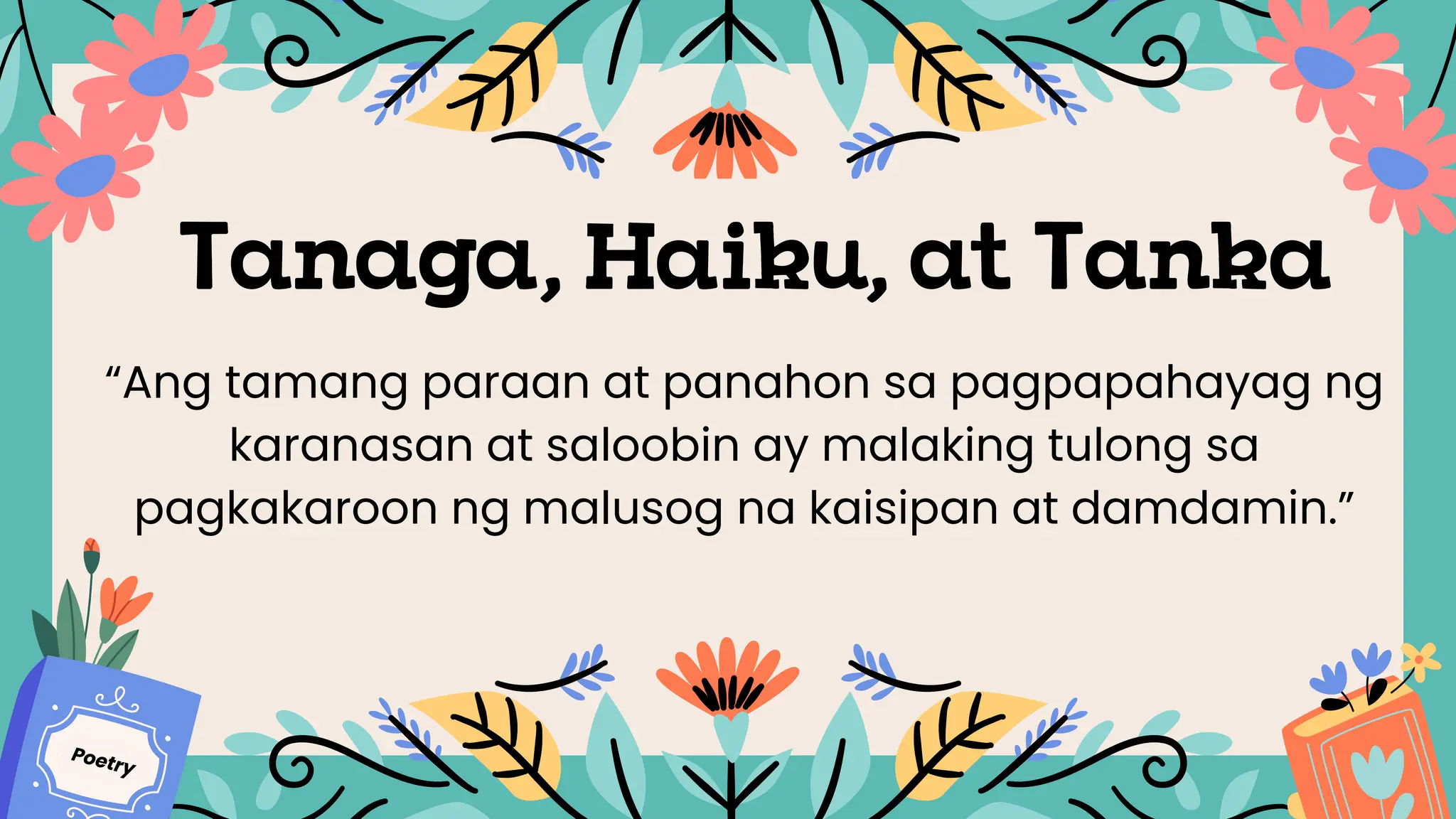 FILIPINO 8_ARALIN 1 TEKSTONG PAMPANITIKAN- TANAGA, HAIKU, AT TANKA.pdf
