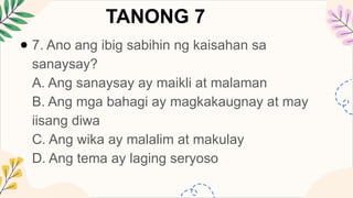 FILIPINO8 Q1 3 (a) Natutukoy ang mahahalagang elemento.pptx