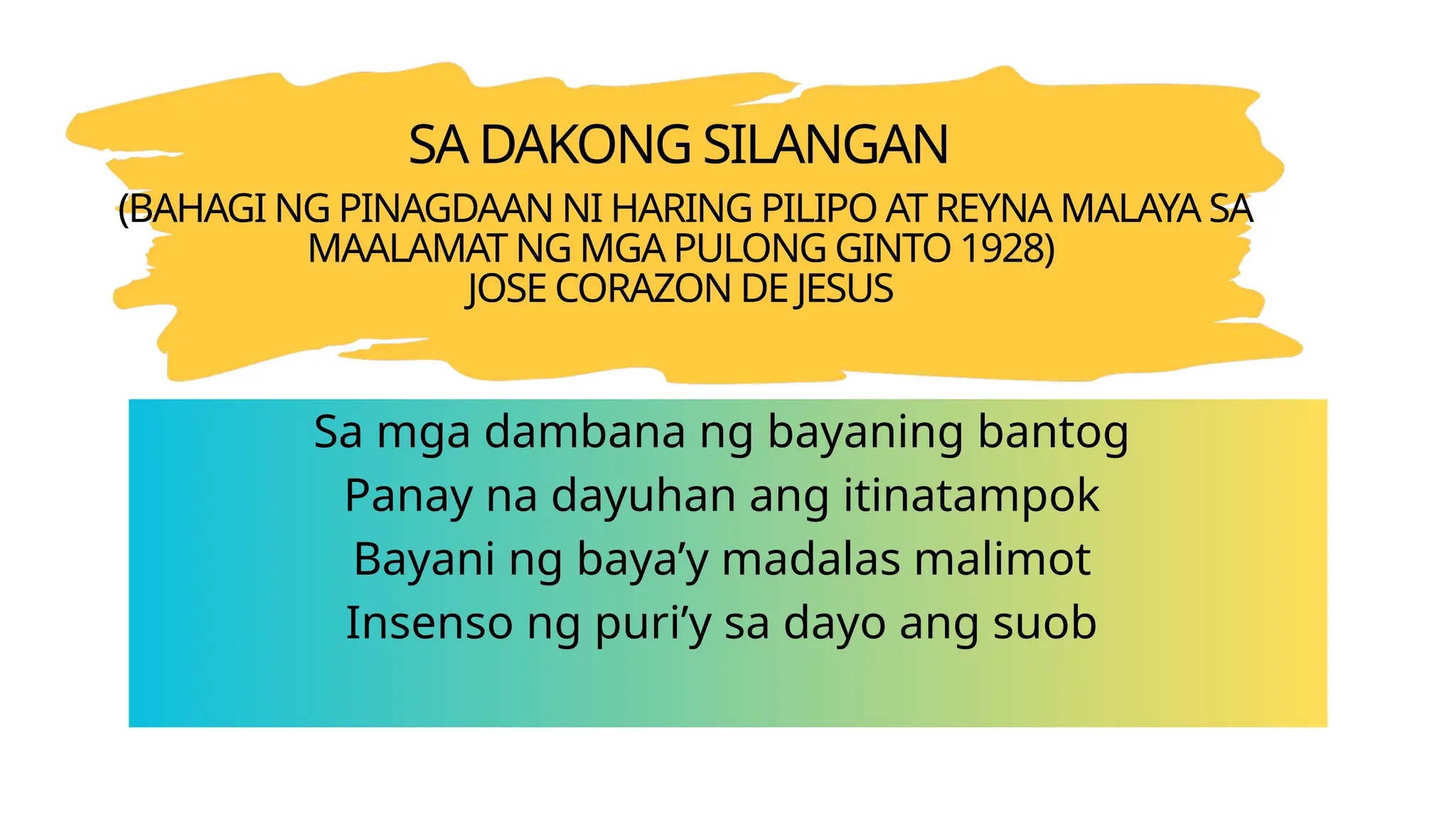 FILIPINO 8 Q2 WEEK 1 (DAY 3).power point presentation | PPTX