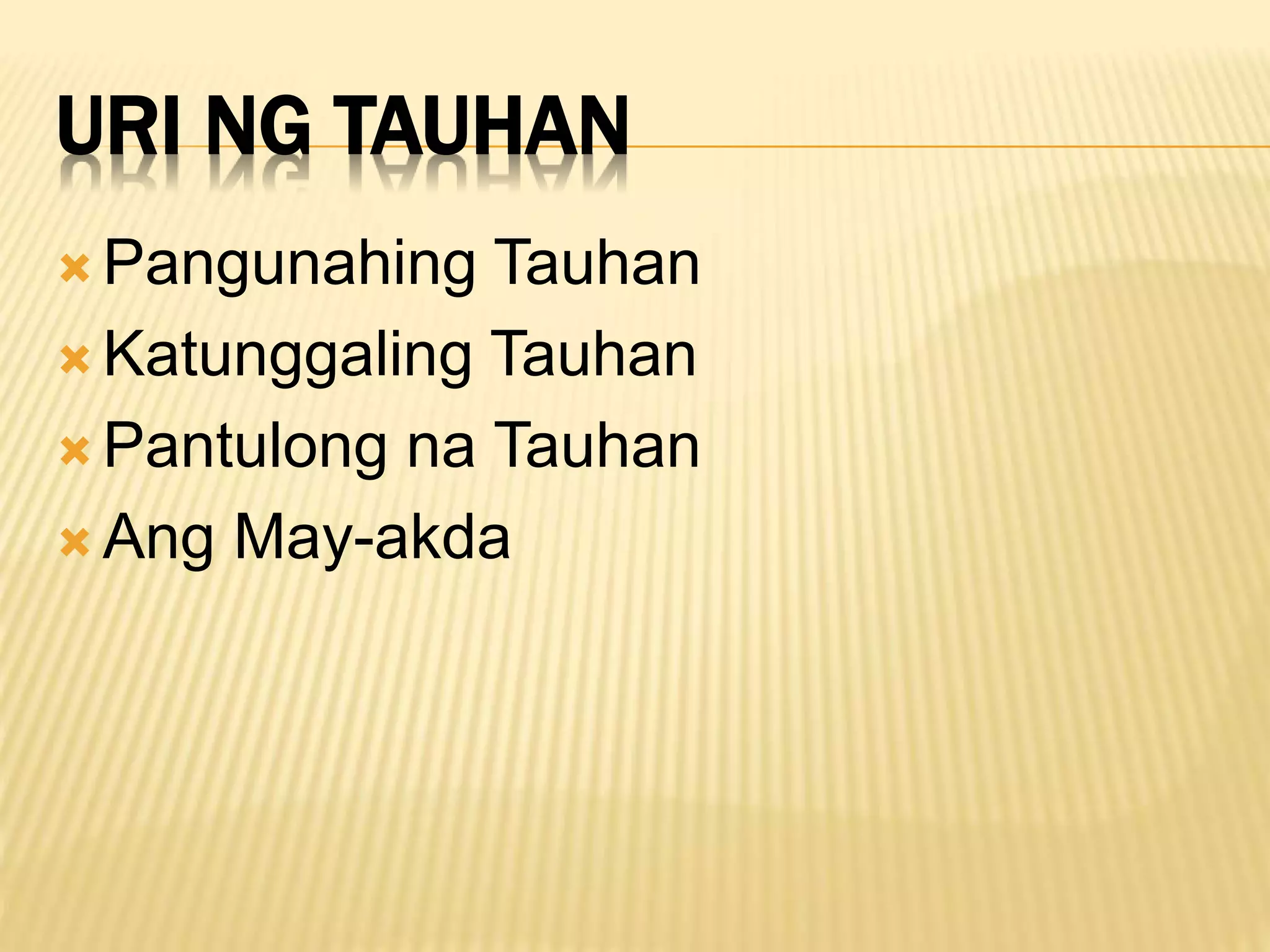 Filipino 9 Ang Tauhan bilang Elemento ng Akdang Pasalaysay | PPTX