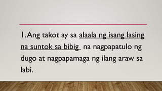 Filipino 9- Aralin 1 Week 1. short story | PPTX