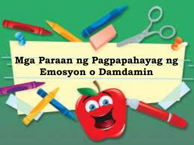 Pabula, Mga Paraan ng Pagpapahayag ng Emosyon o Damdamin | PPTX