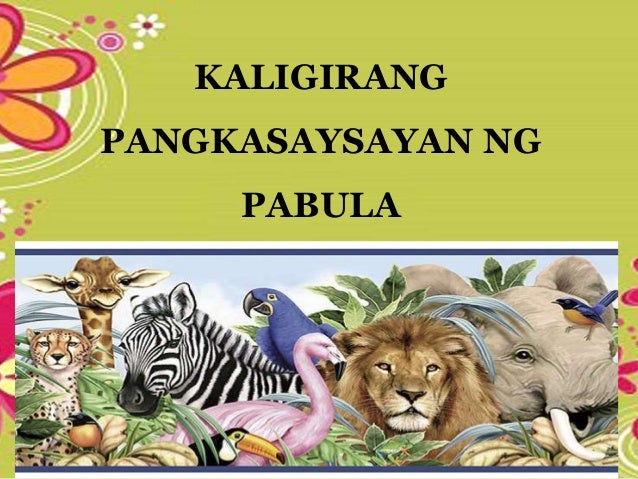 Mga Pabula