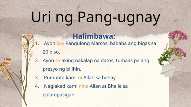 Aralin sa Filipino 9 Ang PANG-UGNAY.pptx