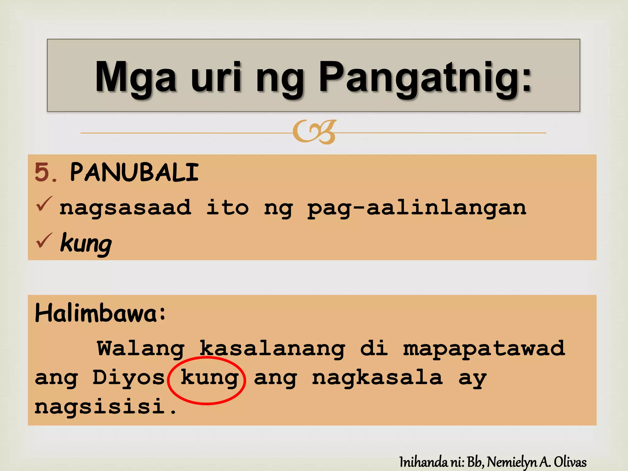 Filipino 9- Pangatnig at Transitional Devices | PPTX