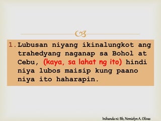 Filipino 9- Pangatnig at Transitional Devices | PPTX