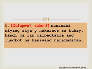 Filipino 9- Pangatnig at Transitional Devices | PPTX