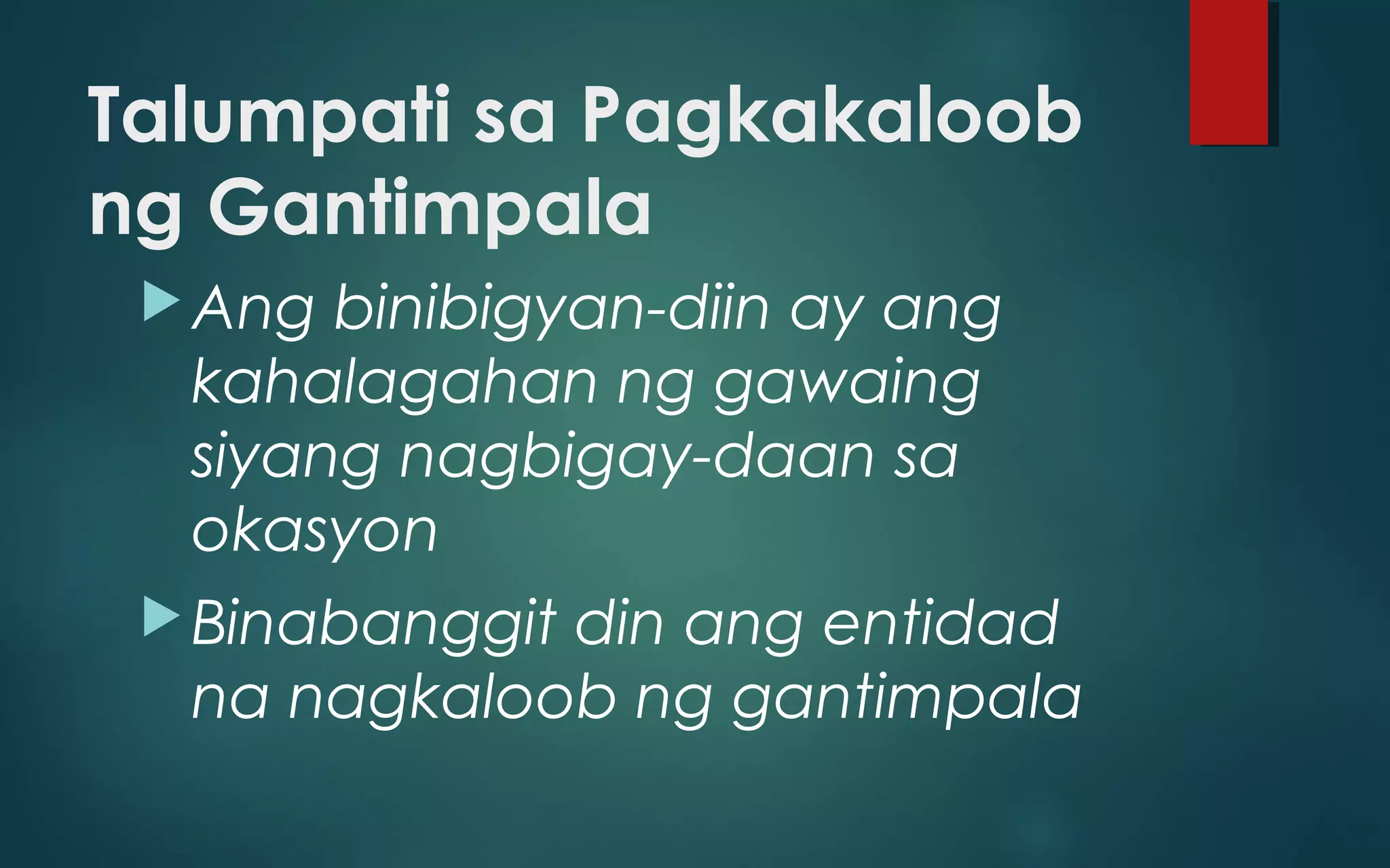 Filipino 9 Talumpati | PPT