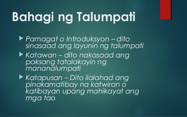 Filipino 9 Talumpati