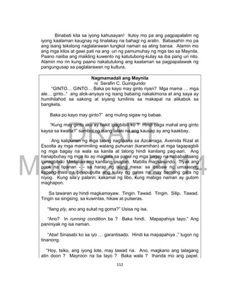 K to 12 - Grade 9 Filipino Learners Module | PDF