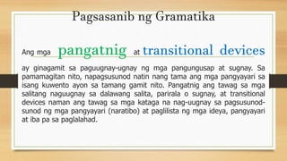 filipino9panitikangasyanomodyul1aralin1pagsasanibnggramatik.pptx