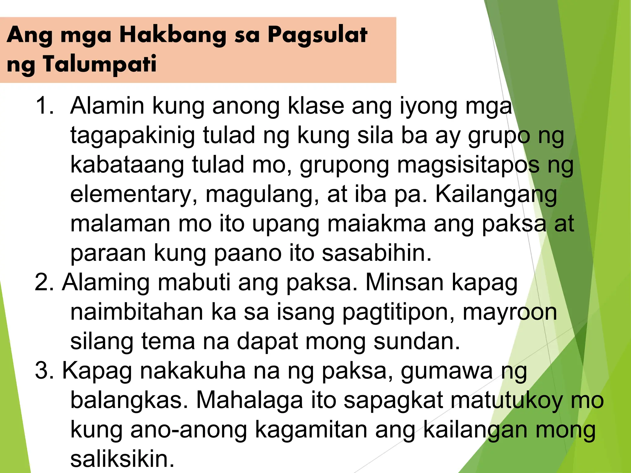 filipino 9 2nd qtr modyul 8 talumpati talakayan | PPTX