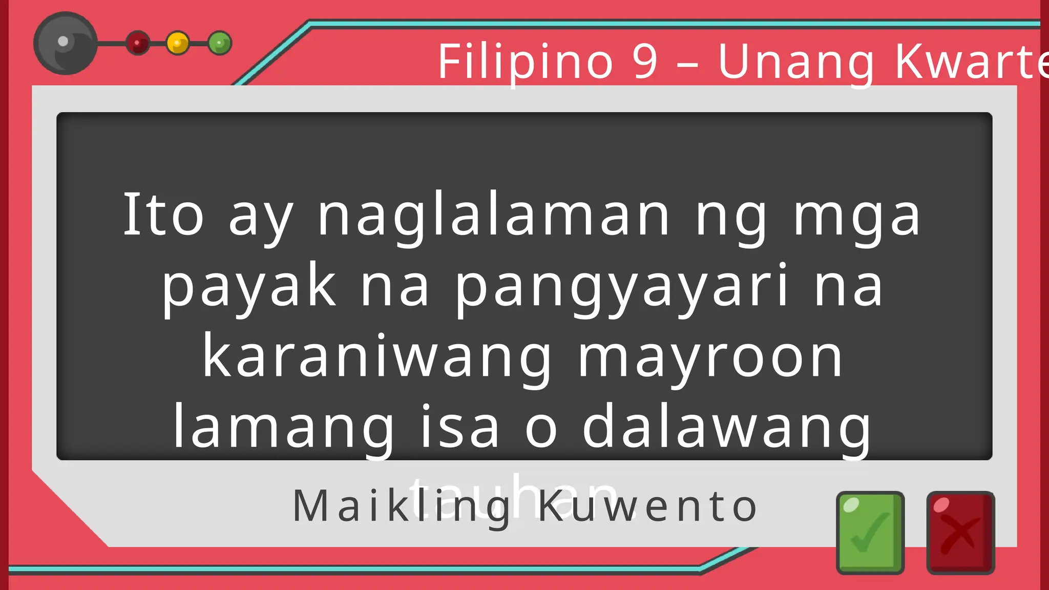 Filipino 9 Review (Pokemon) GAME BASED PPT IN SCIENCE | PPTX