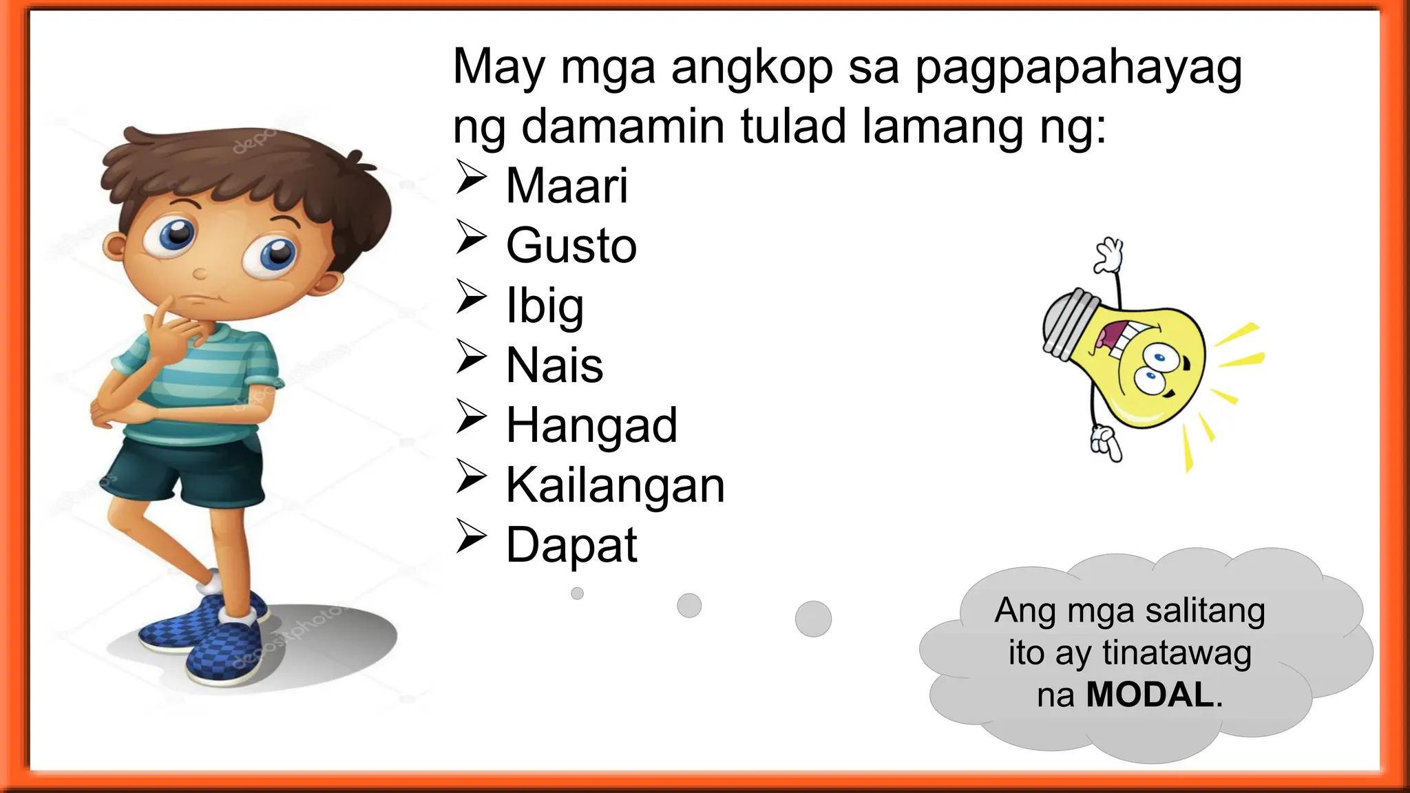 Filipino 9- Iba-ibang Ekspresyon Sa Pagpapahayag Ng Damdamin.pptx