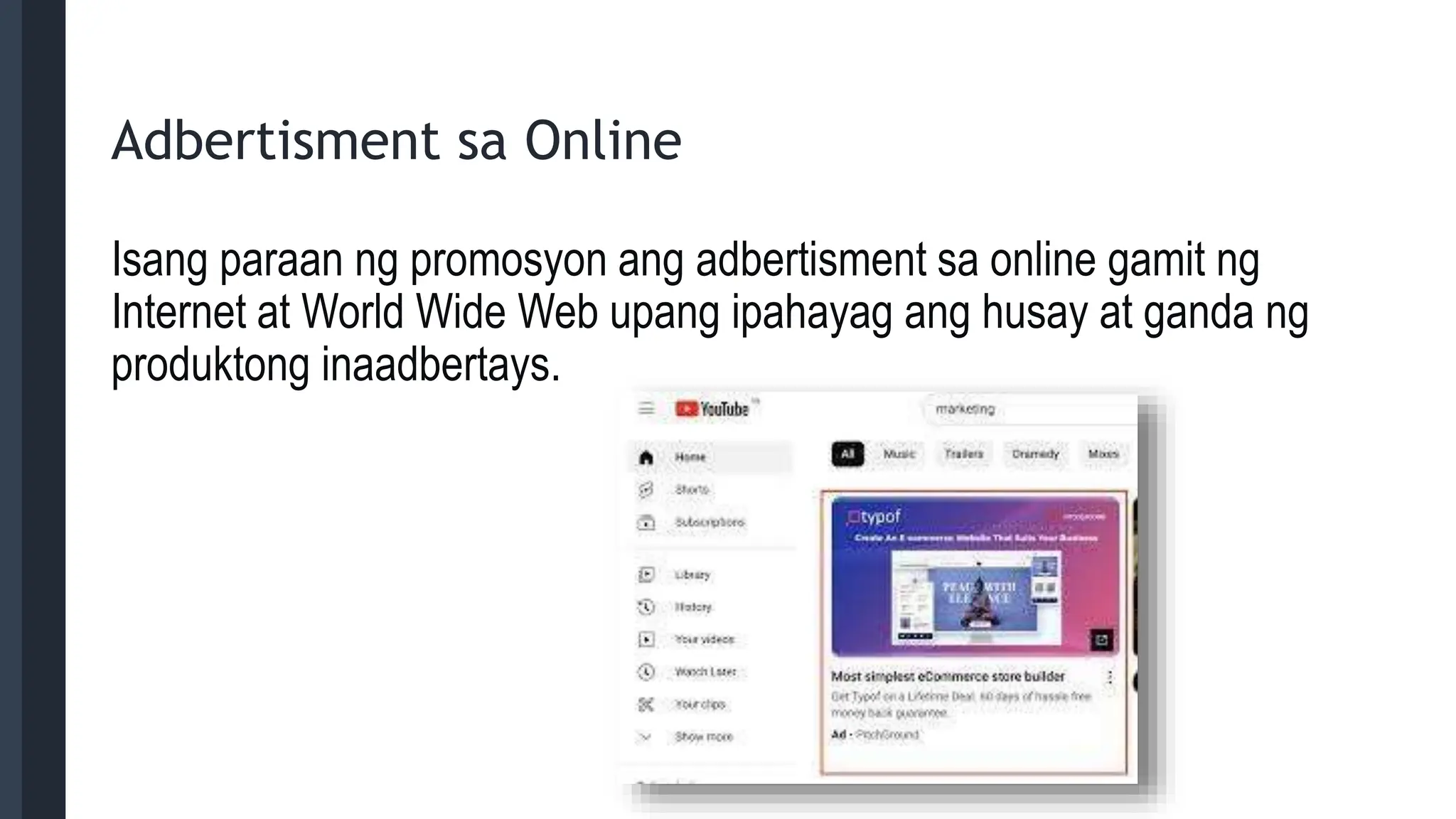 Adbertisment sa Kapaligirang Pinoy | PPTX