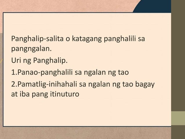 Filipino Anyo ng Pangngalan at Uri ng Panghalip.pptx