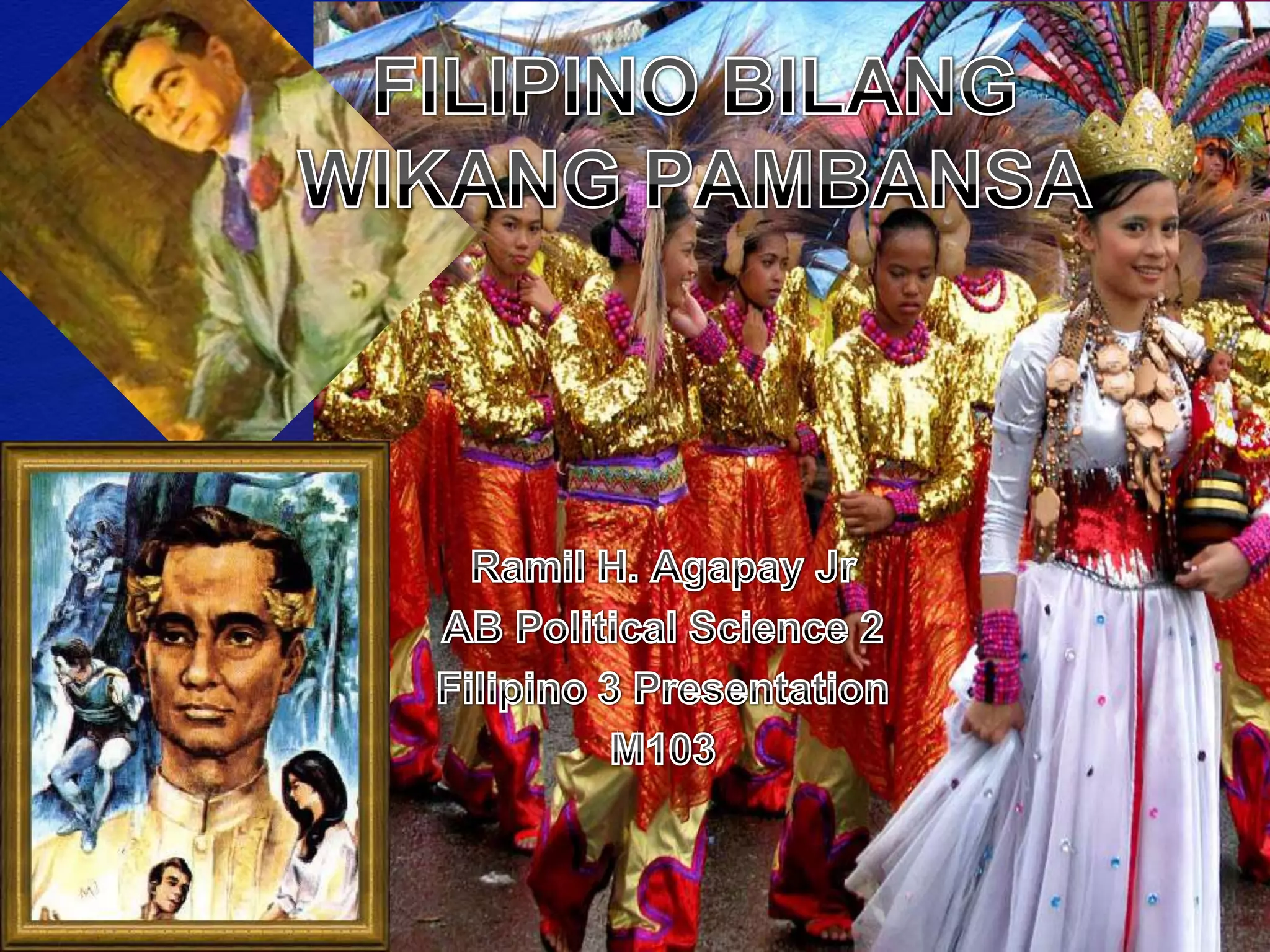 Filipino bilang wikang pambansa | PPTX