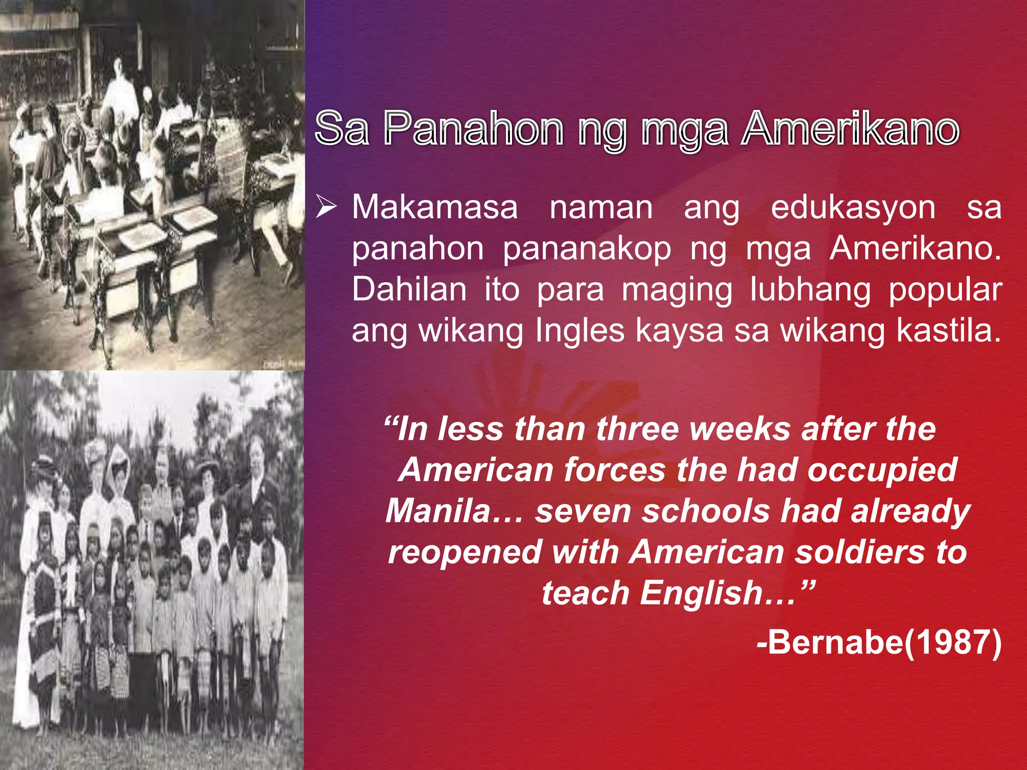 Filipino bilang wikang pambansa | PPTX