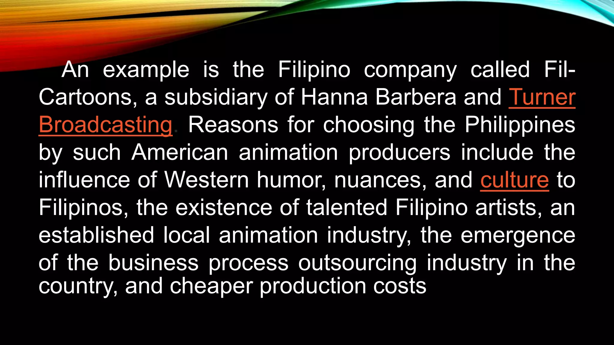 Filipino cartoon and animation | PPTX