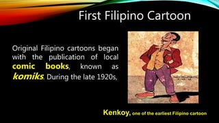 Filipino cartoon and animation | PPTX