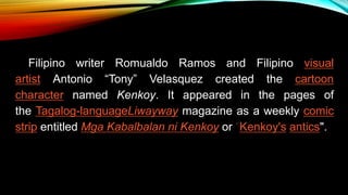Filipino cartoon and animation | PPTX