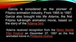 Filipino cartoon and animation | PPTX