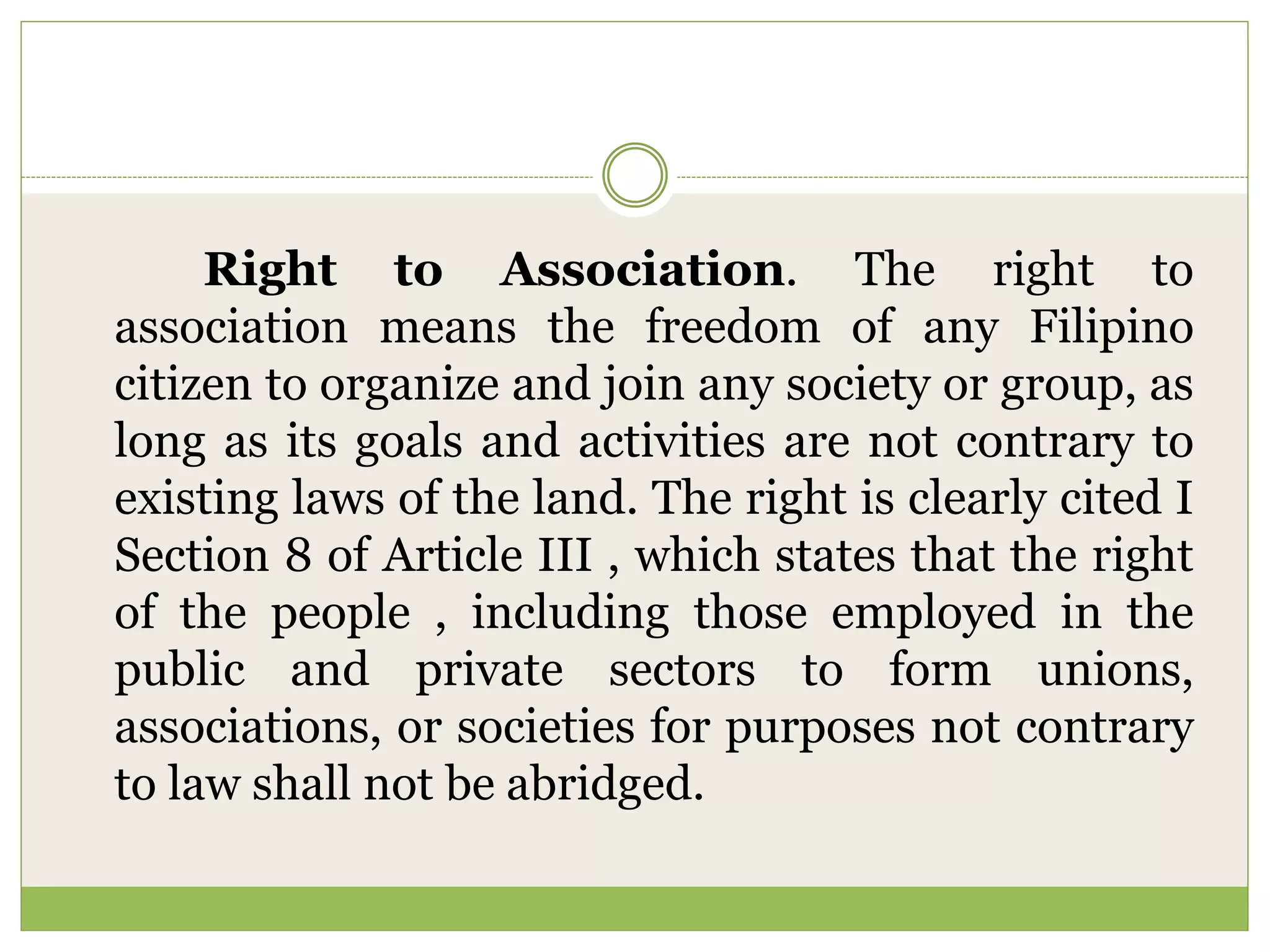 Filipino Citizens and Their Rights | PPTX