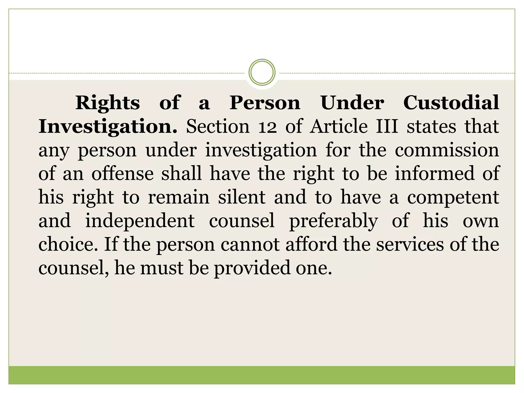 Filipino Citizens and Their Rights | PPTX
