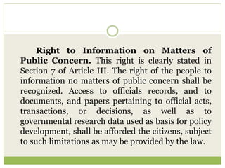 Filipino Citizens and Their Rights | PPTX