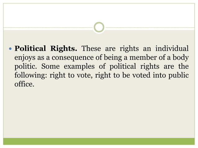 Filipino Citizens and Their Rights | PPTX | Law