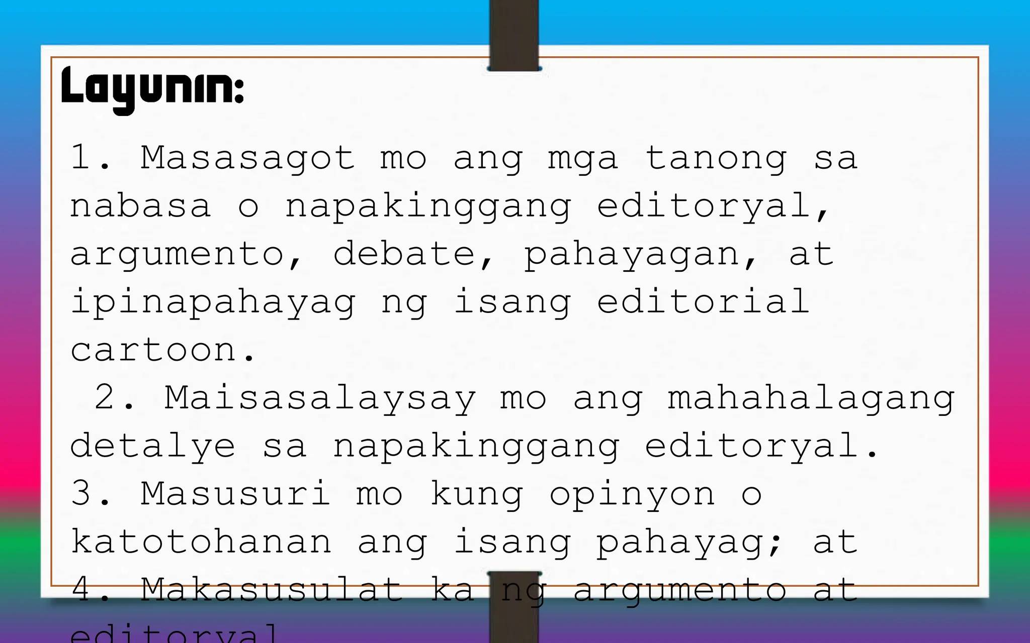 Quarter 3 Filipino 4 week 4 Opinyon.pptx