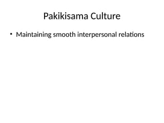 Understanding Filipino Conflict Avoidance and Harmony in Relationships ...