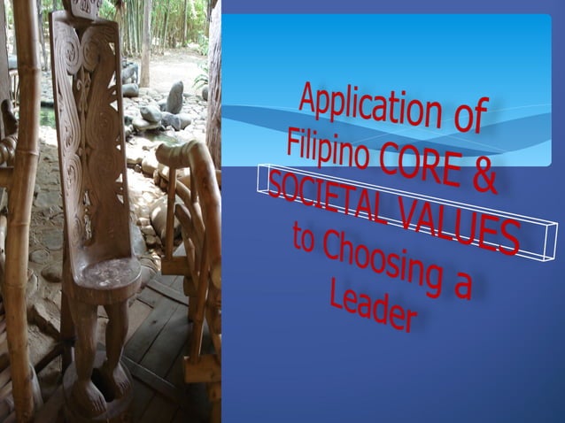 Filipino core values | PPT