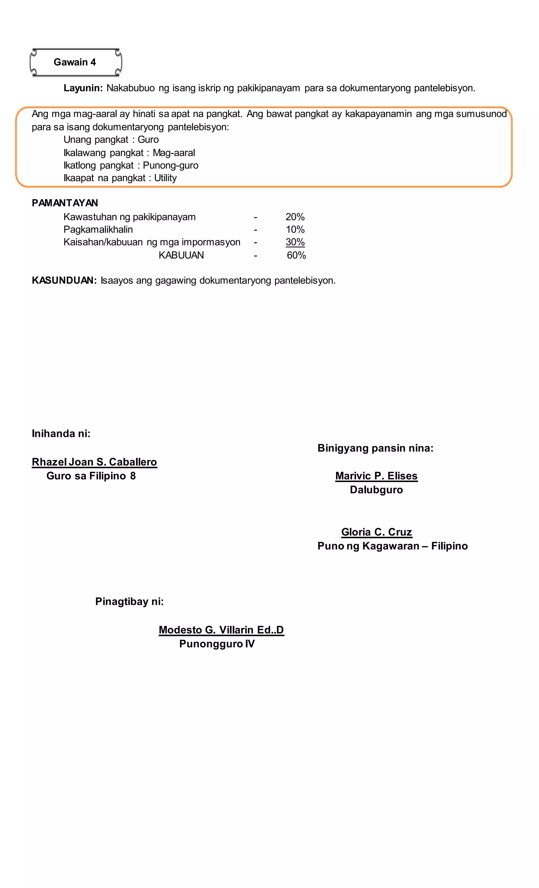 Filipino cot 1 | PDF