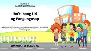 FILIPINO COT 2.pptx............................... | PPTX