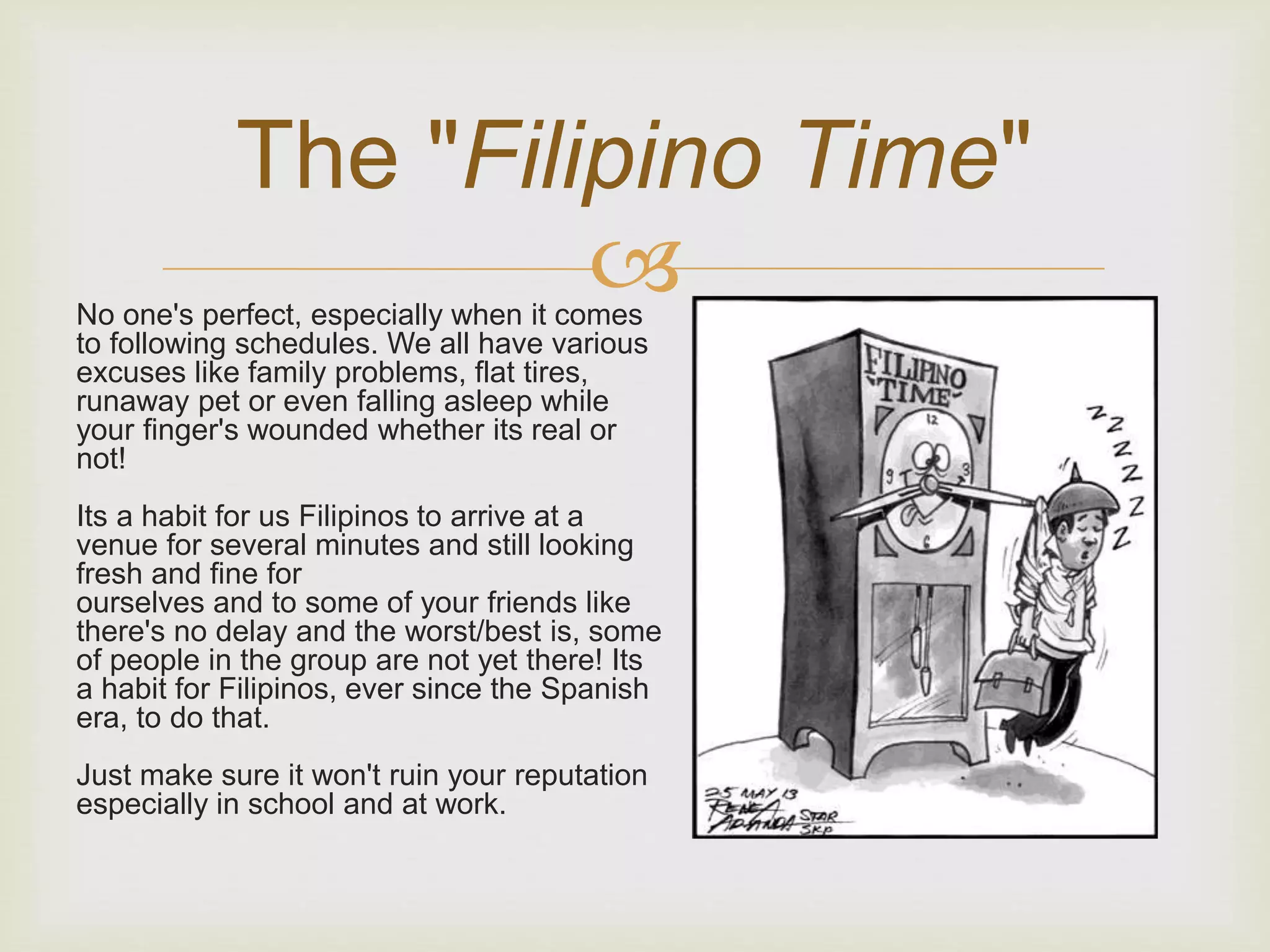 Filipino cultural habits | PPTX