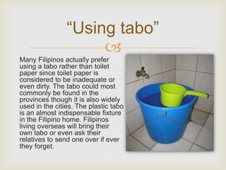 Filipino cultural habits | PPTX
