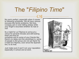 Filipino cultural habits | PPTX