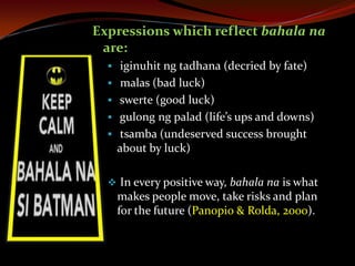 Filipino cultural values-sociology (PPT) | PPTX