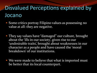 Filipino cultural values-sociology (PPT) | PPTX