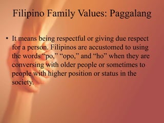 Filipino family | PPTX