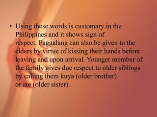 Filipino family | PPTX